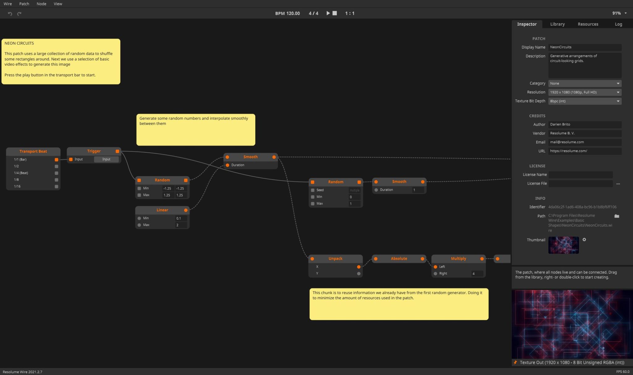 Resolume Wire